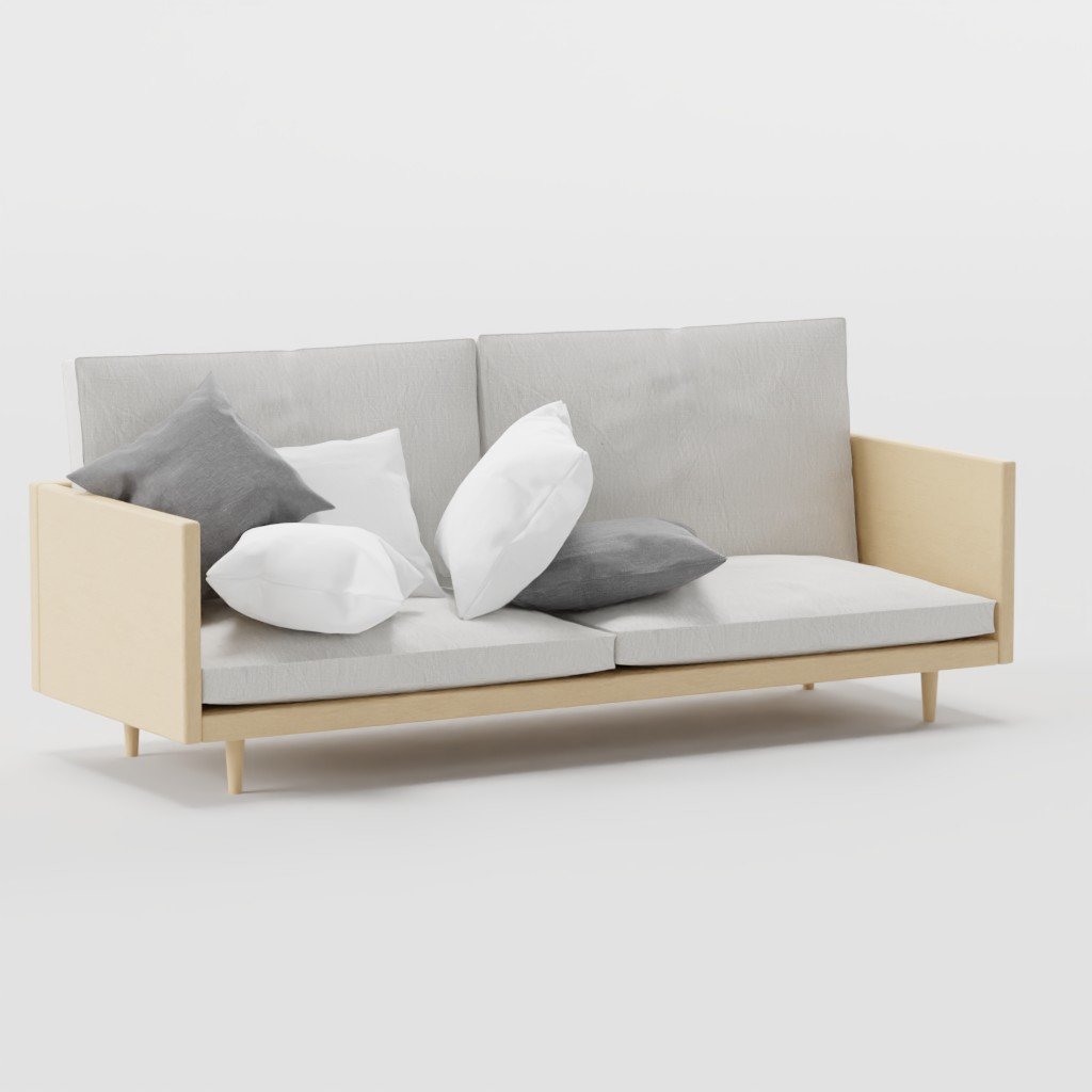 Modern Sofa | FREE Sofas models | BlenderKit