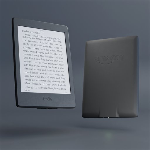 E-reader Kindle Paperwhite | FREE Tablets models | BlenderKit