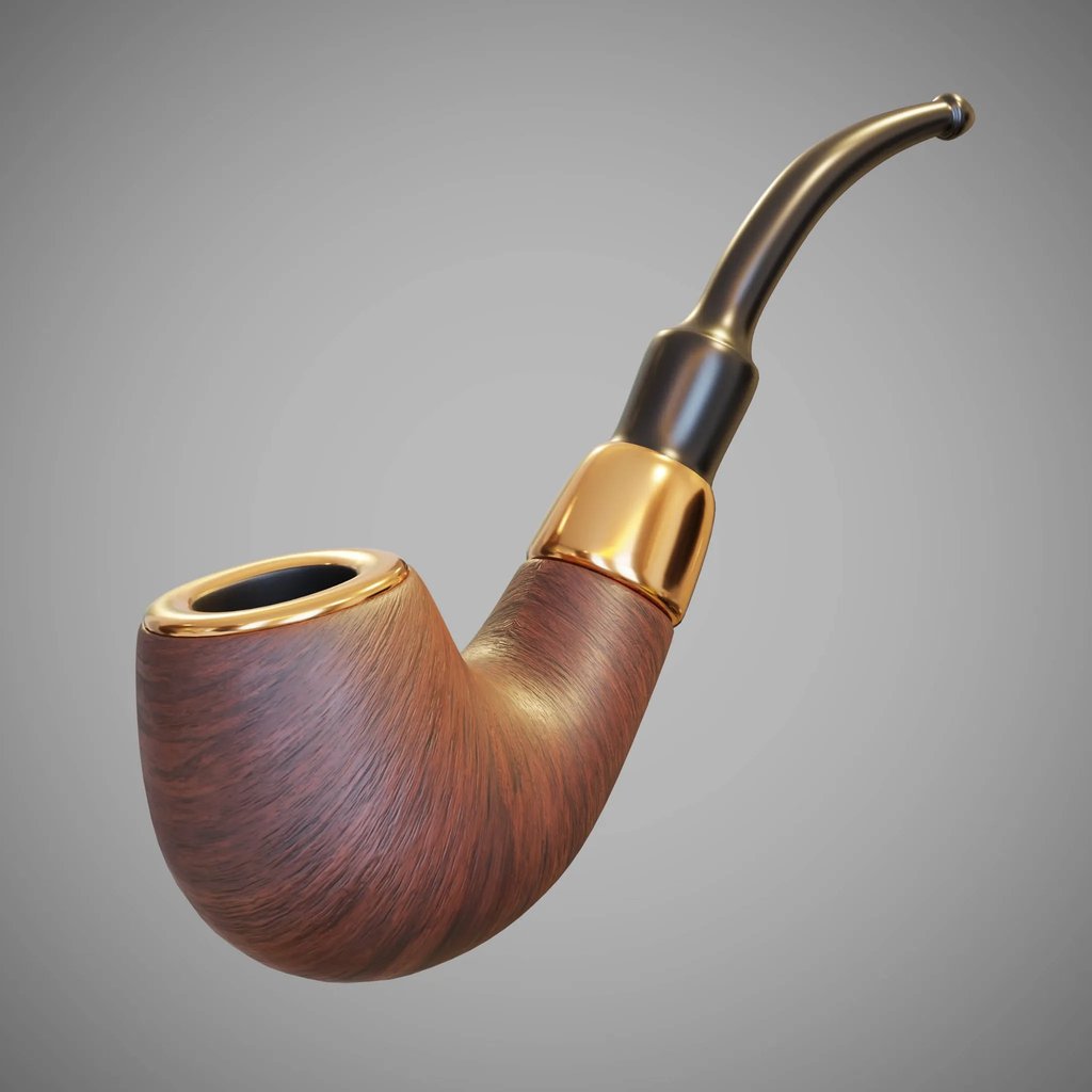 Mr.Brog Pipe | Accessories models | BlenderKit