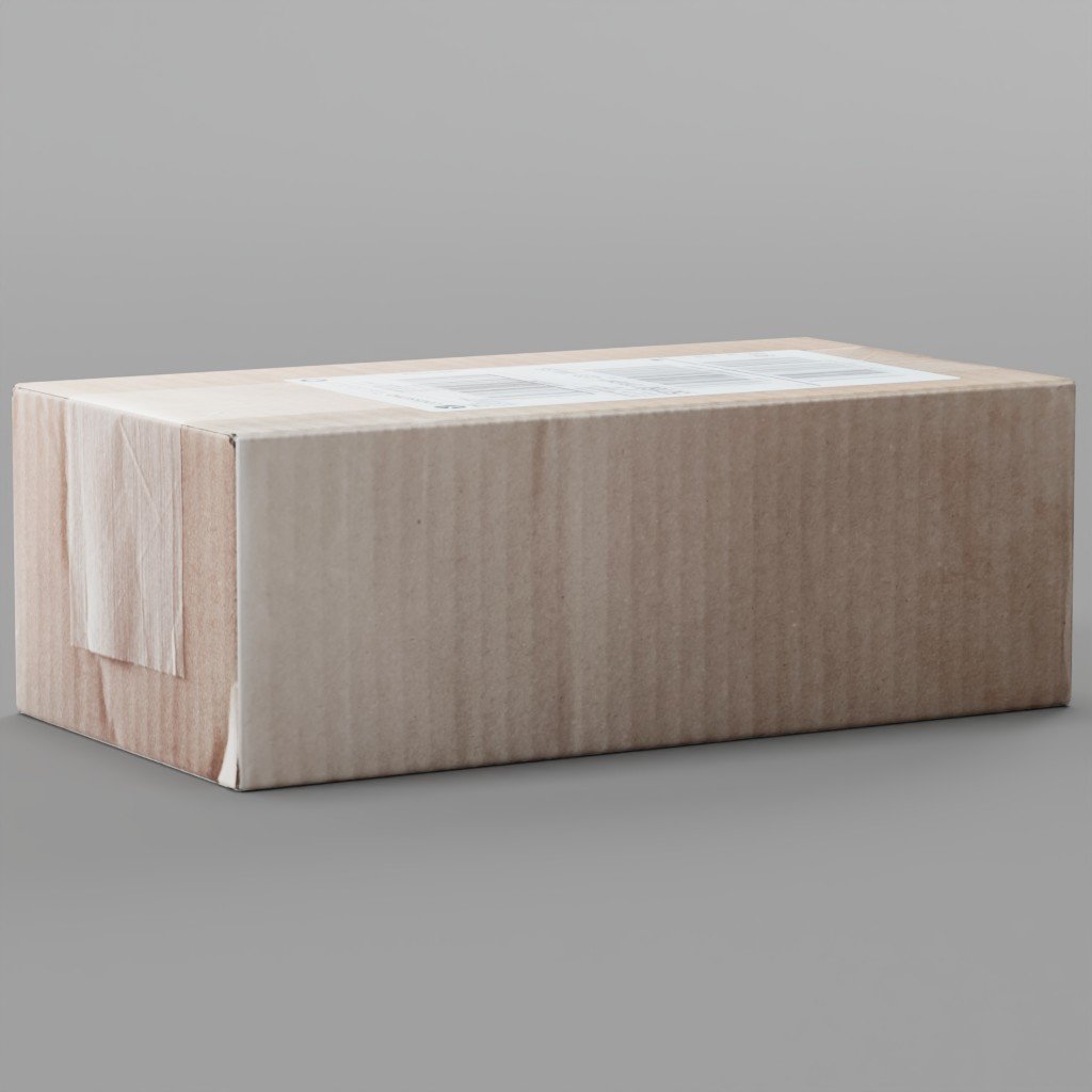 Colissimon Cardboard | Interior Decorations models | BlenderKit