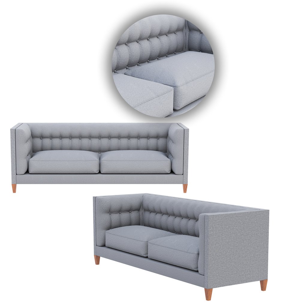 Retro | Sofas models | BlenderKit