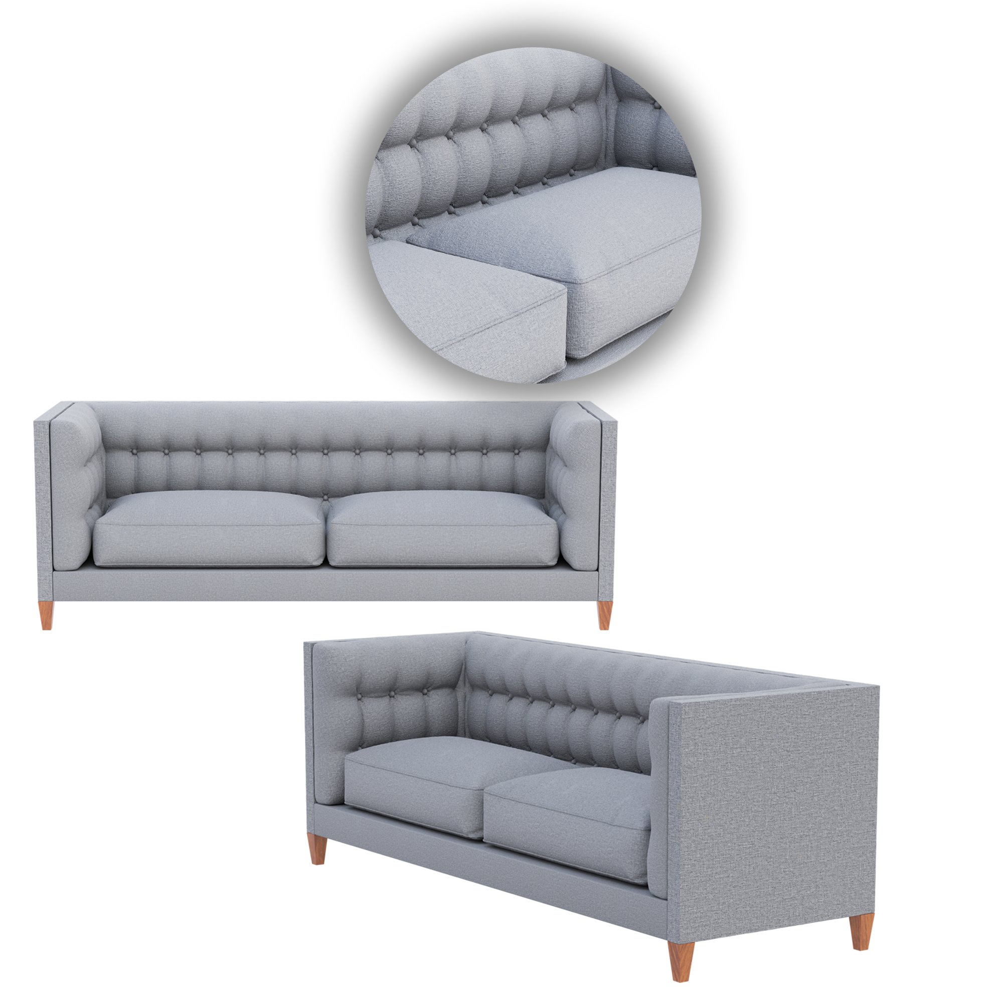Retro | Sofas models | BlenderKit