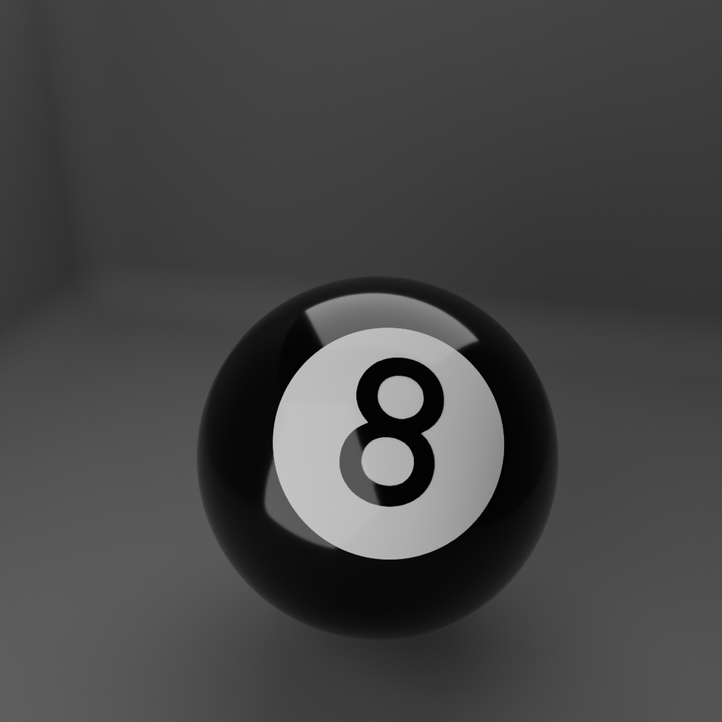 BlenderKit | Download the FREE 8 Ball model