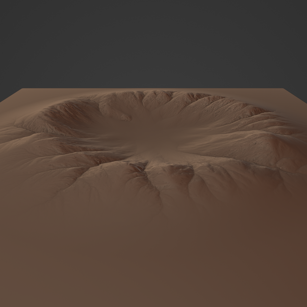 Landscape Terrain Brush | landscape brushes | BlenderKit