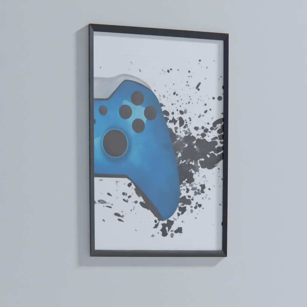 Framed gaming art | FREE Decorative Pictures models | BlenderKit