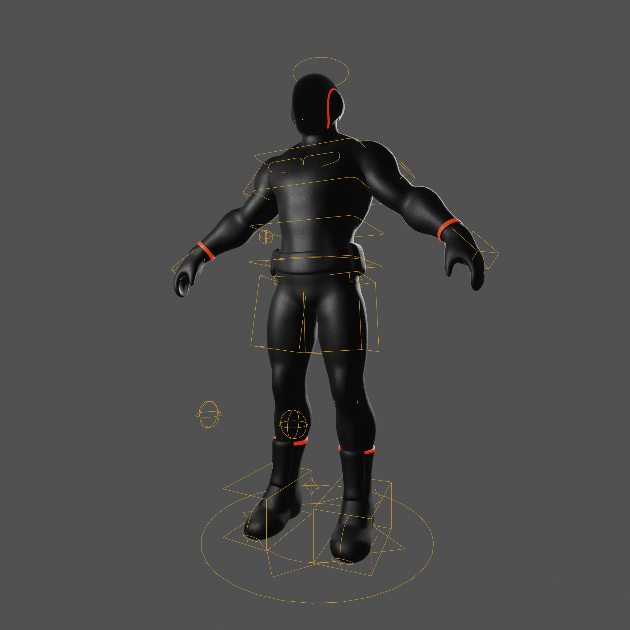 Rigged Future Soldier NPC | Men models | BlenderKit