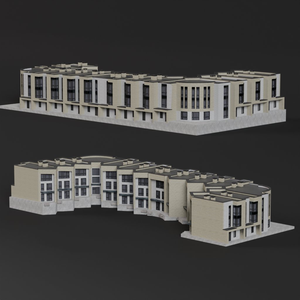BlenderKit | Download the FREE Apartment house model