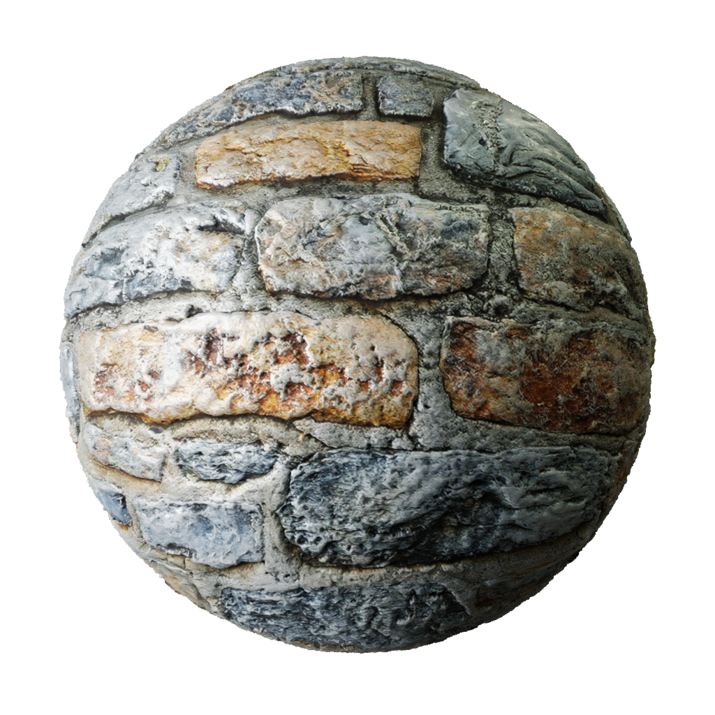 Stone Wall 123 | FREE stone materials | BlenderKit