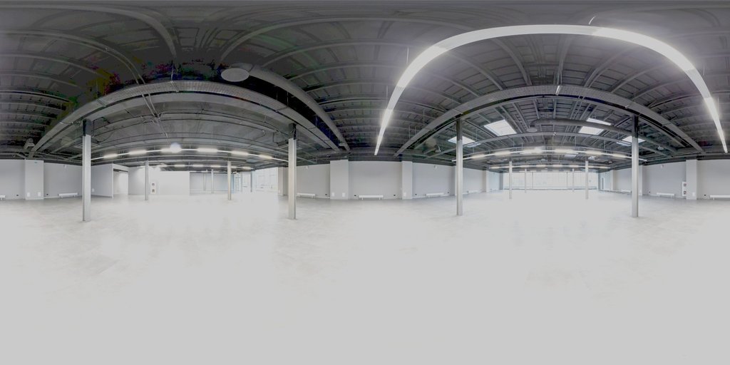 Empty hall | FREE Interiors HDRis | BlenderKit