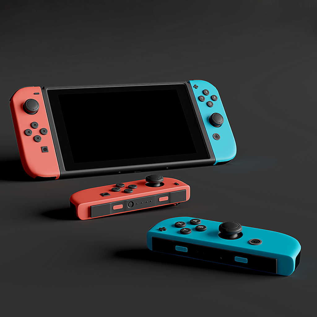 Nintendo Switch | Video devices models | BlenderKit