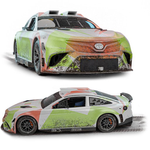 Rigged Car | FREE Race Cars models | BlenderKit