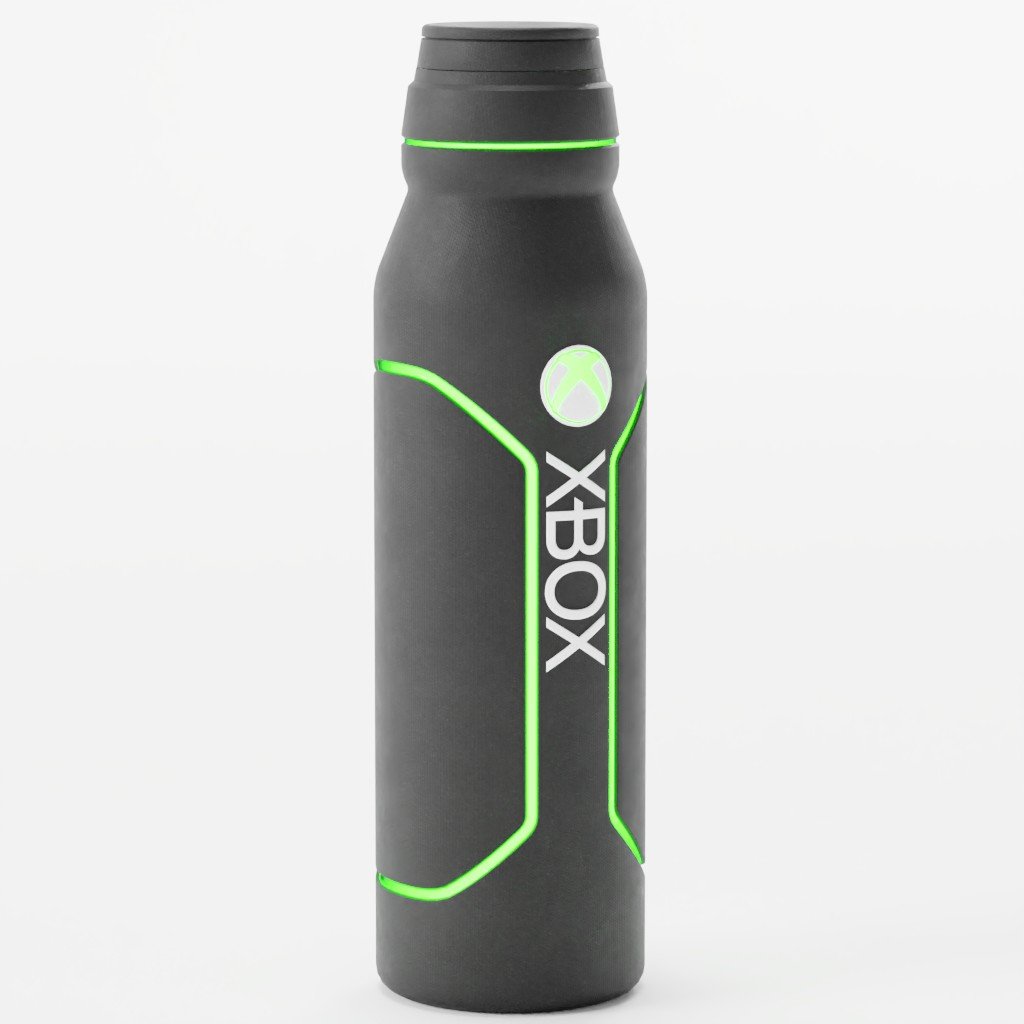 Xbox Bottle | FREE Beverages models | BlenderKit