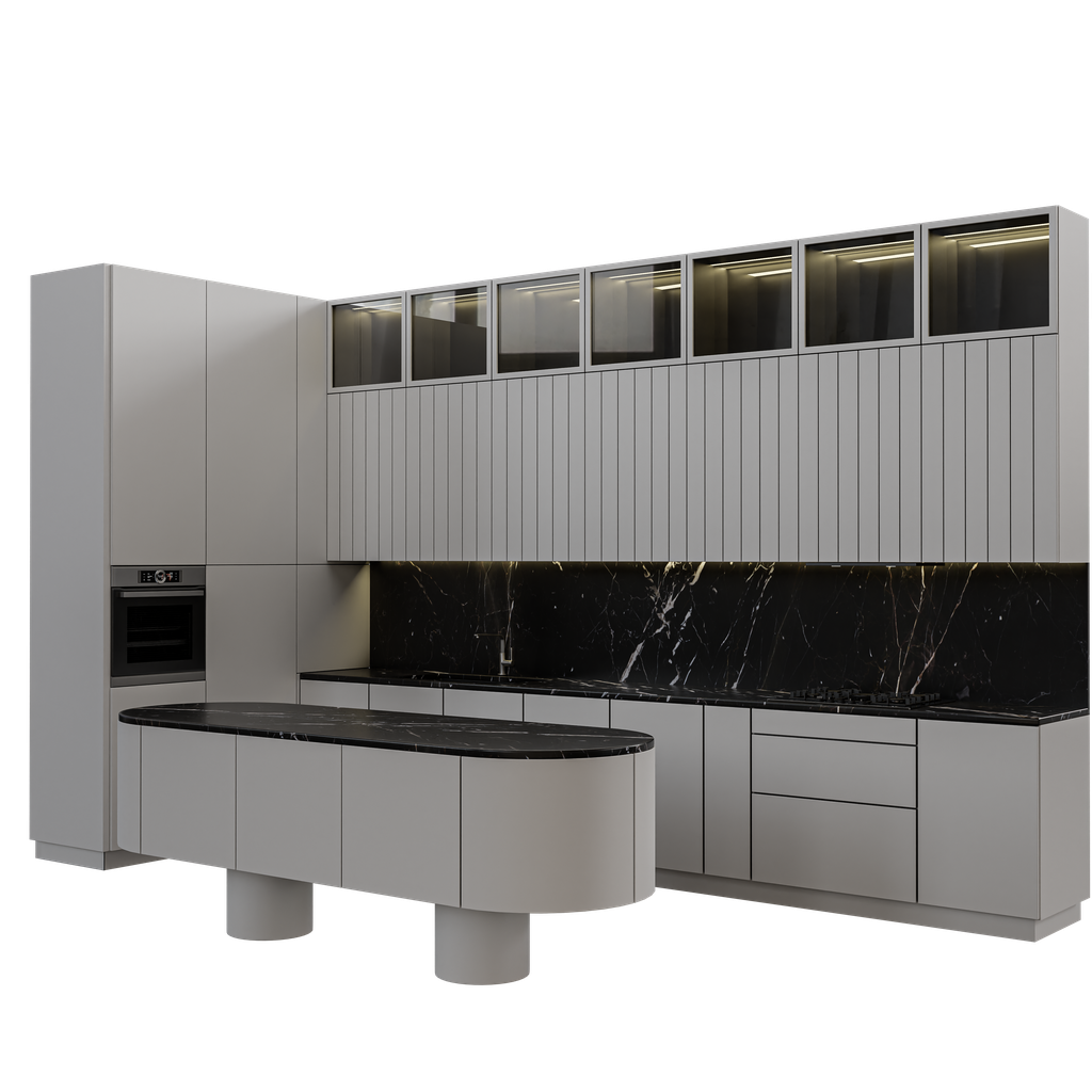 Kitchen modern | Kitchen Sets models | BlenderKit