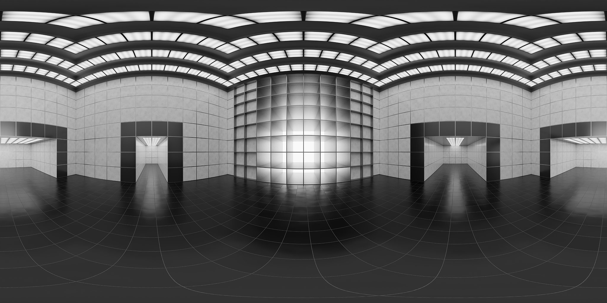 Studio HDRi - White Wall Room | Studio HDRis | BlenderKit