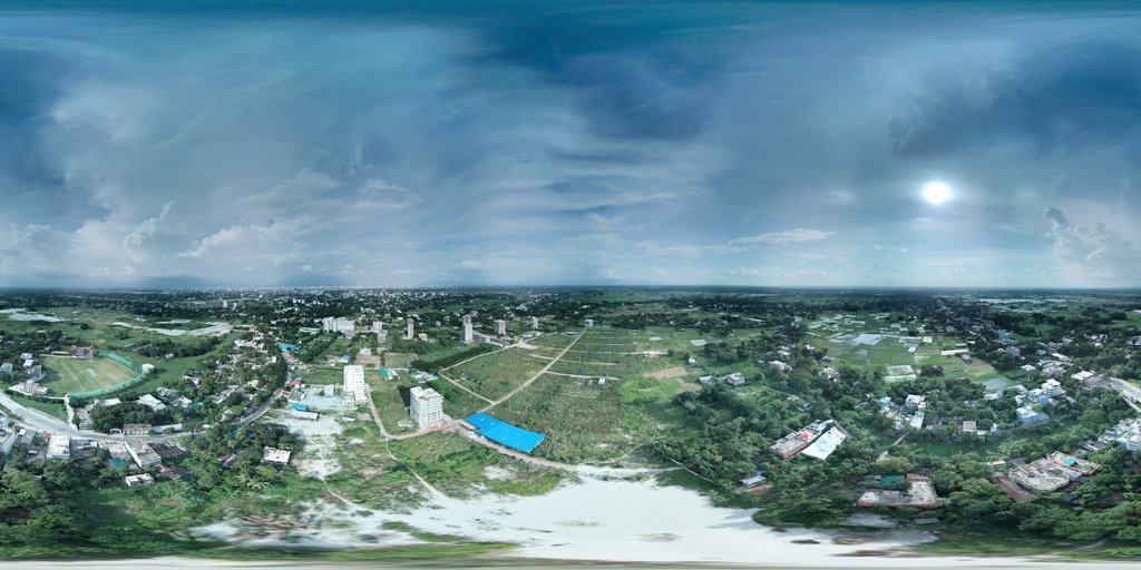 Suburban Daylight Panorama | Nature HDRis | BlenderKit