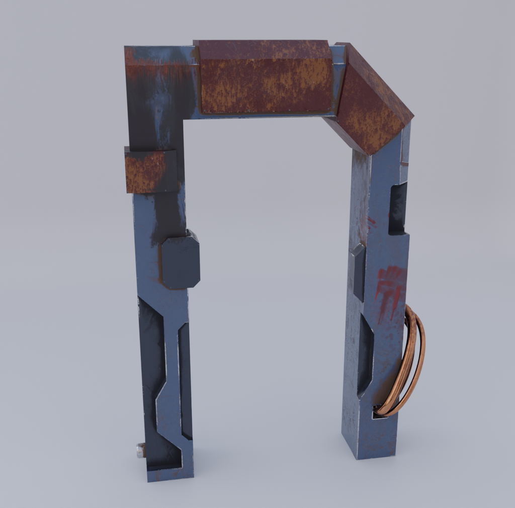 Portal frame | Technology models | BlenderKit