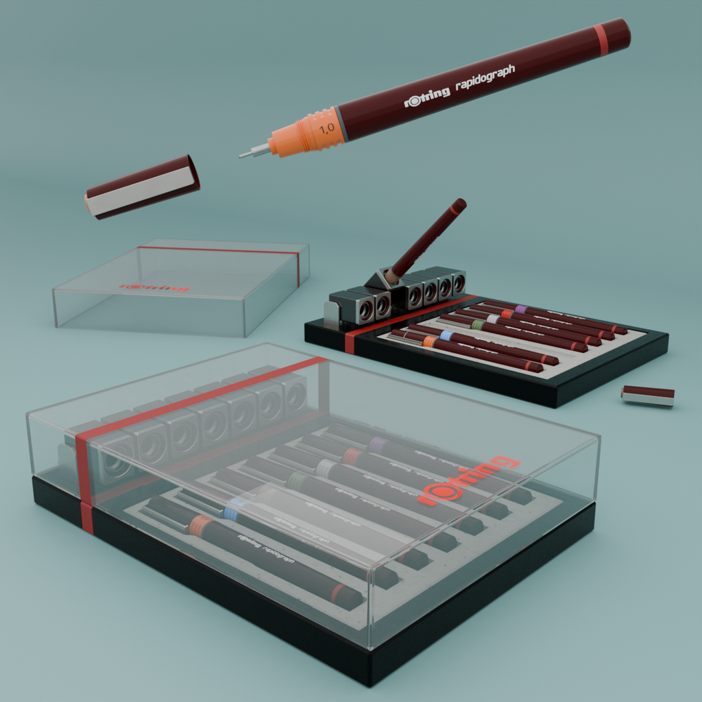 Fountain Pen | FREE Stationeries models | BlenderKit
