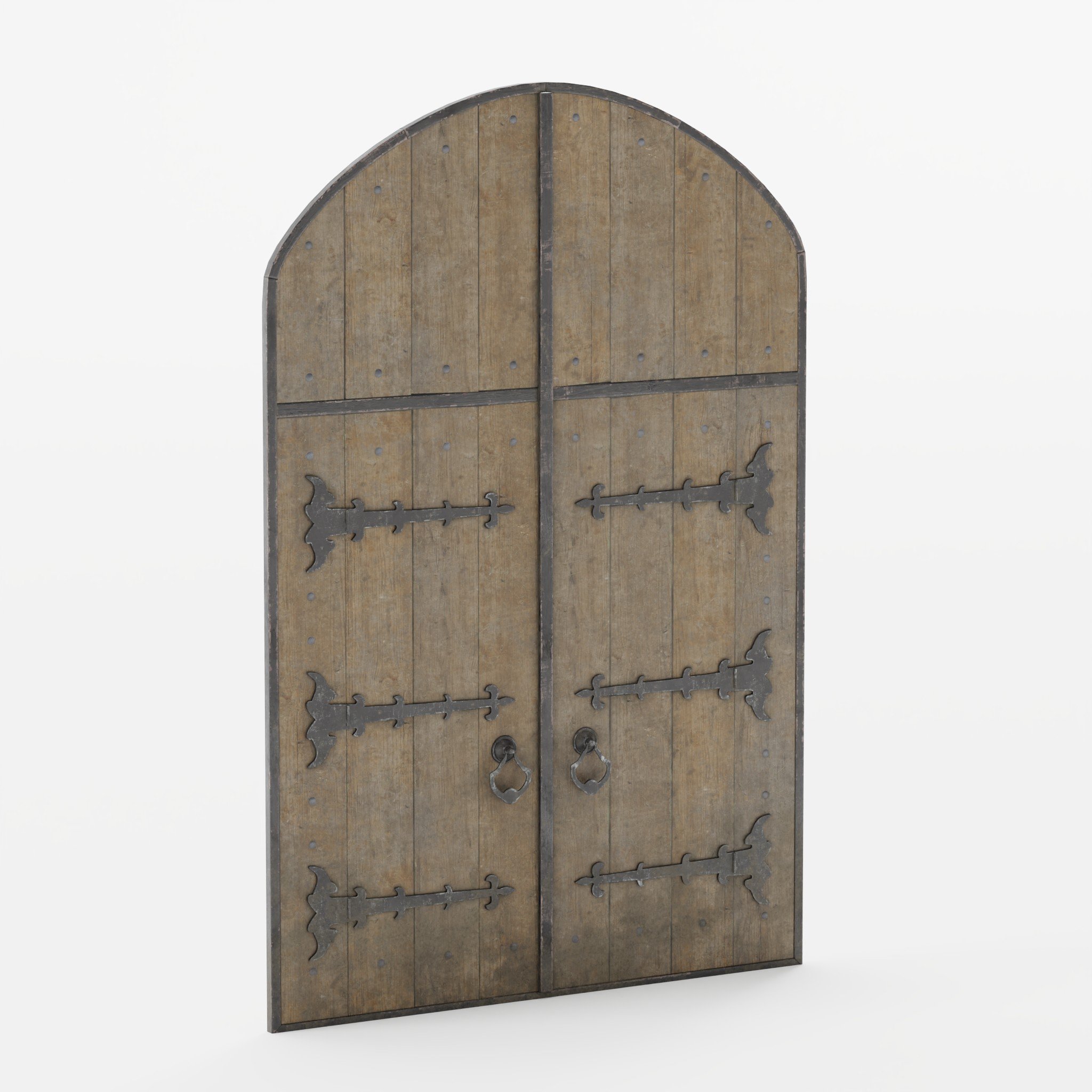 Big Old Gates | FREE Doors models | BlenderKit