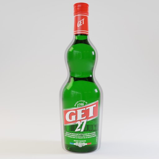 JET 27 Bottle | Beverages models | BlenderKit