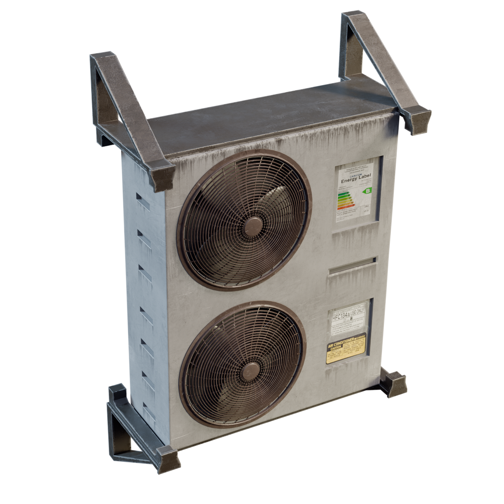 Air Conditioner | Urban Environment models | BlenderKit