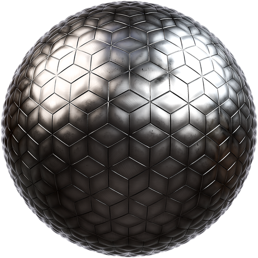 Metal triangles | FREE metal materials | BlenderKit