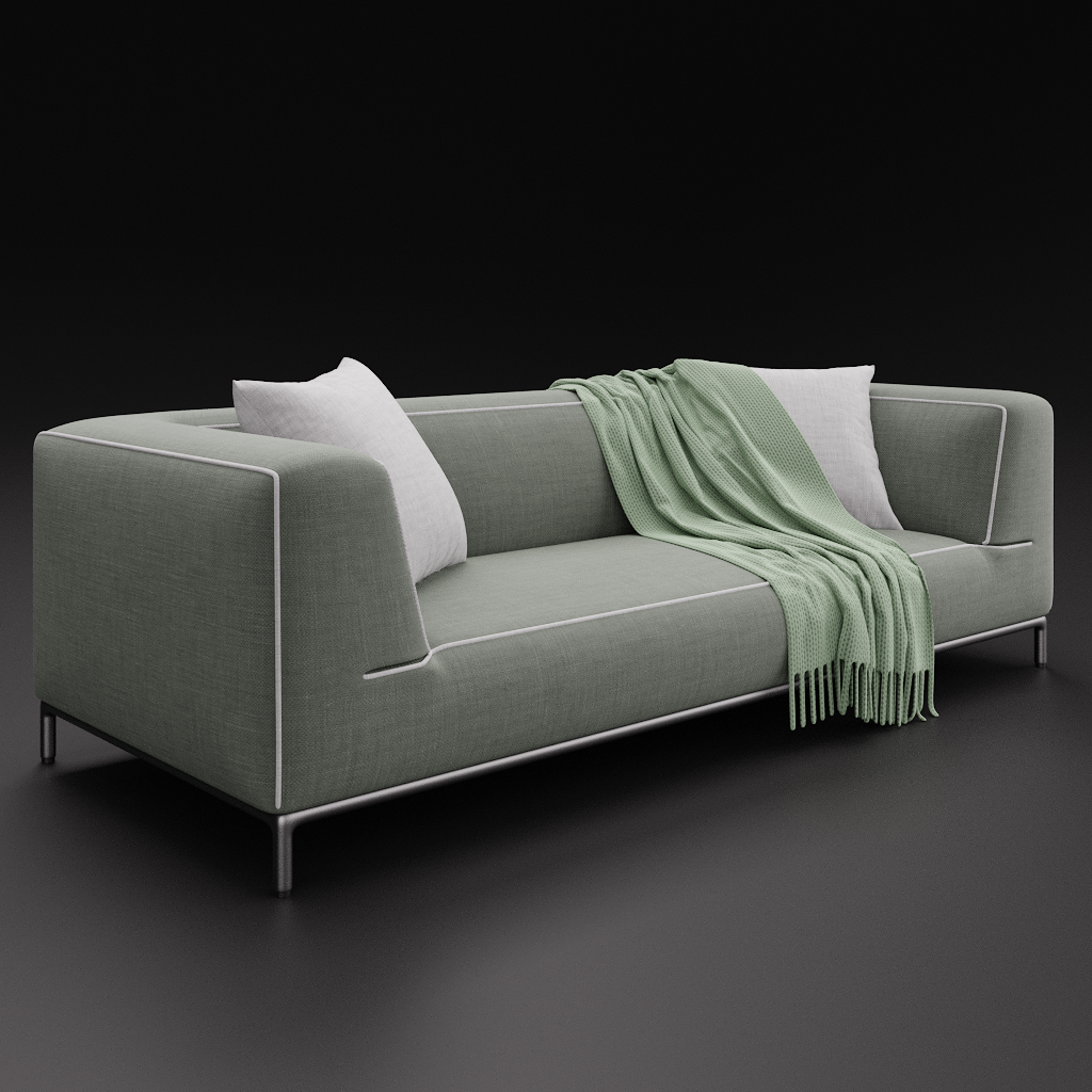 Sofa Perry Up | 3D Sofa models | BlenderKit
