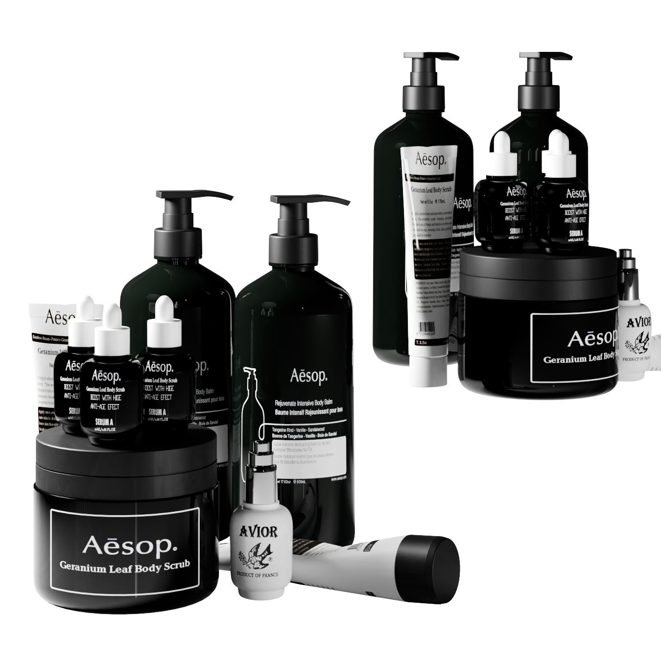 Aesop Bathroom Decoration Set 1 | Decoration Sets models | BlenderKit