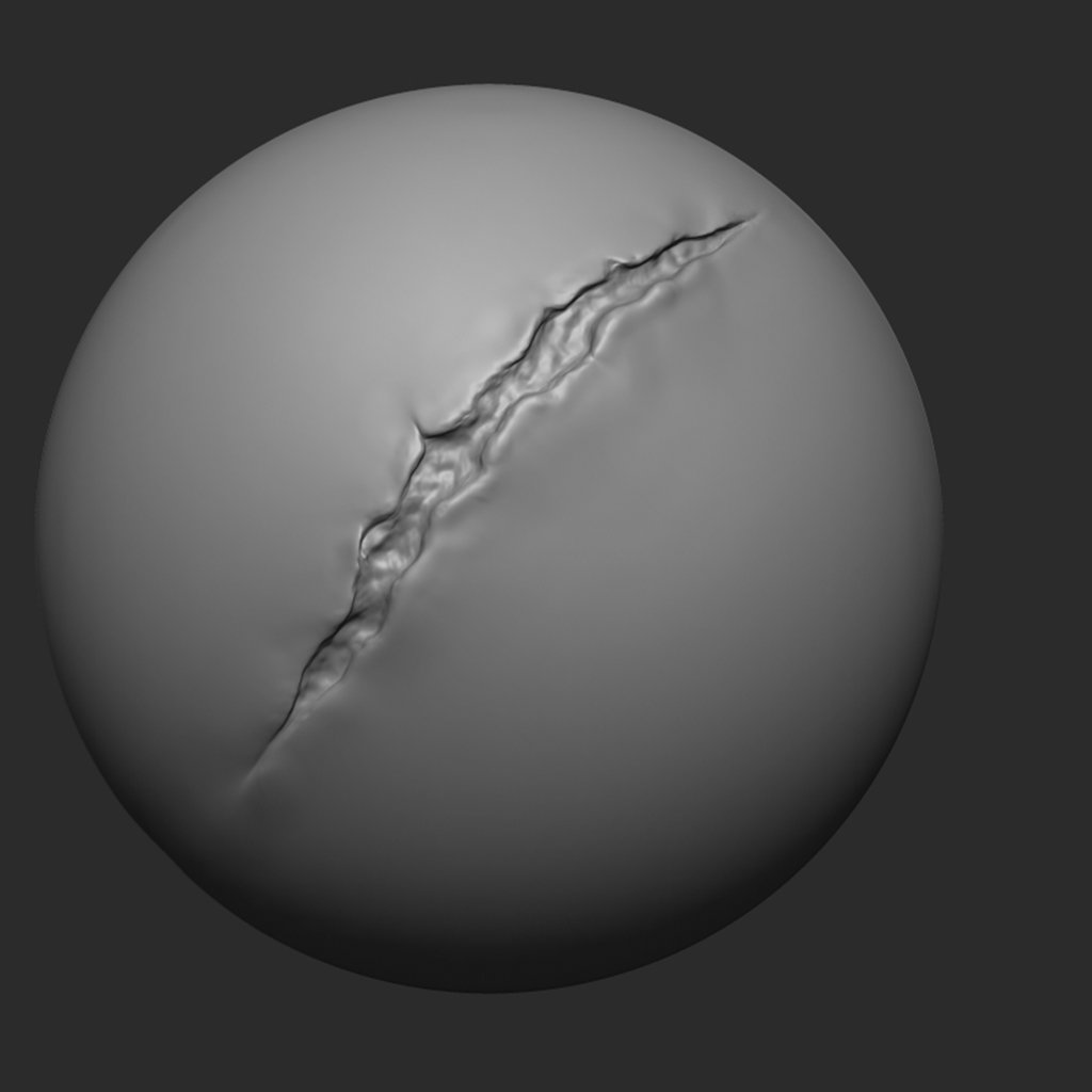 NS Flesh cut simple | human brushes | BlenderKit