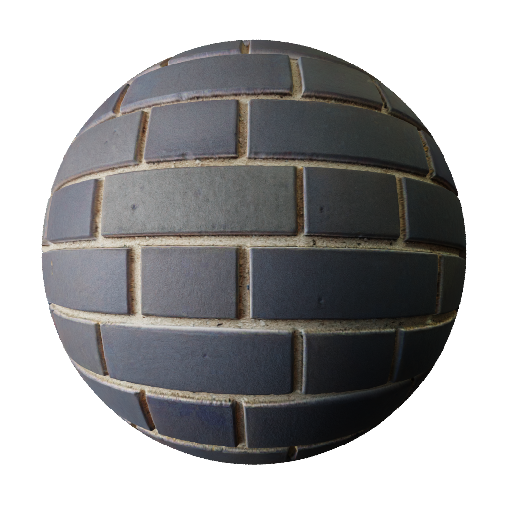 Blue Brick Wall | FREE bricks materials | BlenderKit
