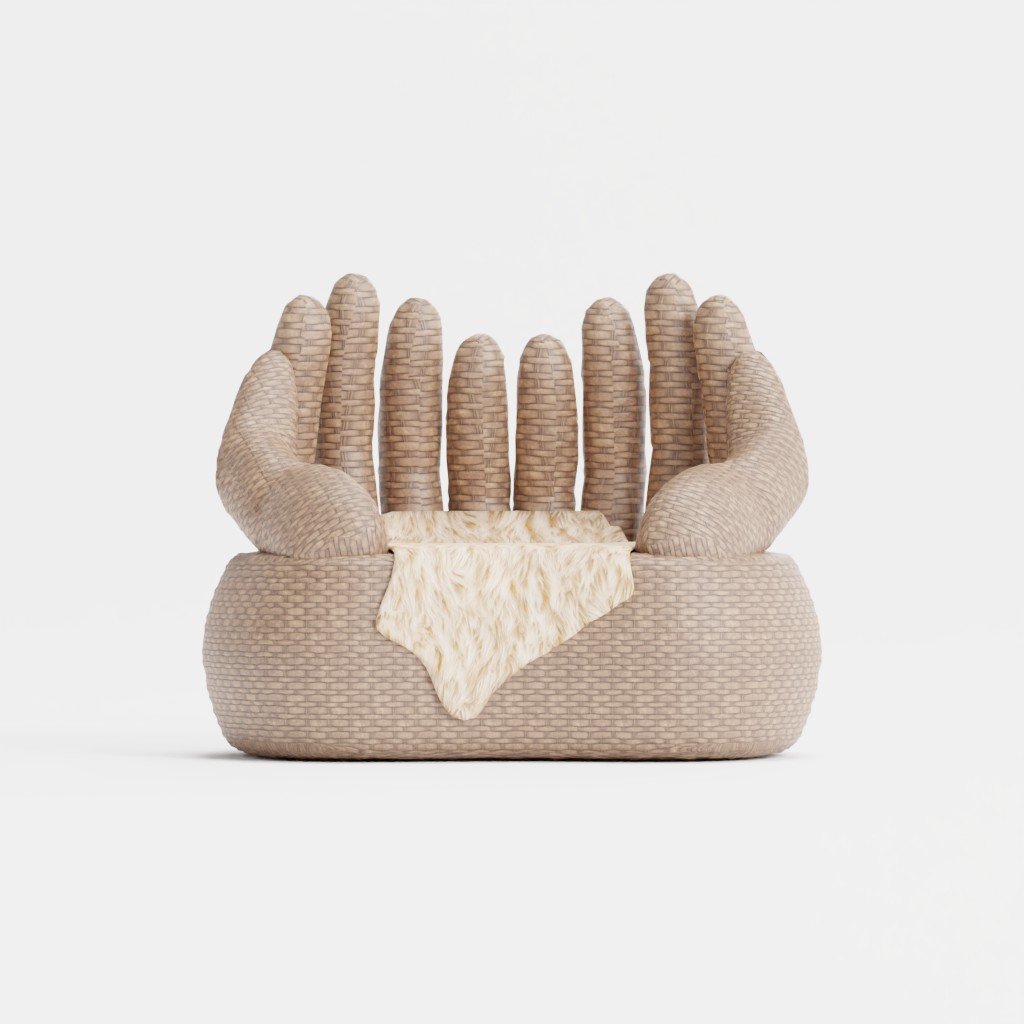 Love Hand Sofa | Sofas models | BlenderKit