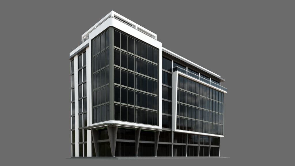 BusinessCentre | FREE 3D Commercial models | BlenderKit