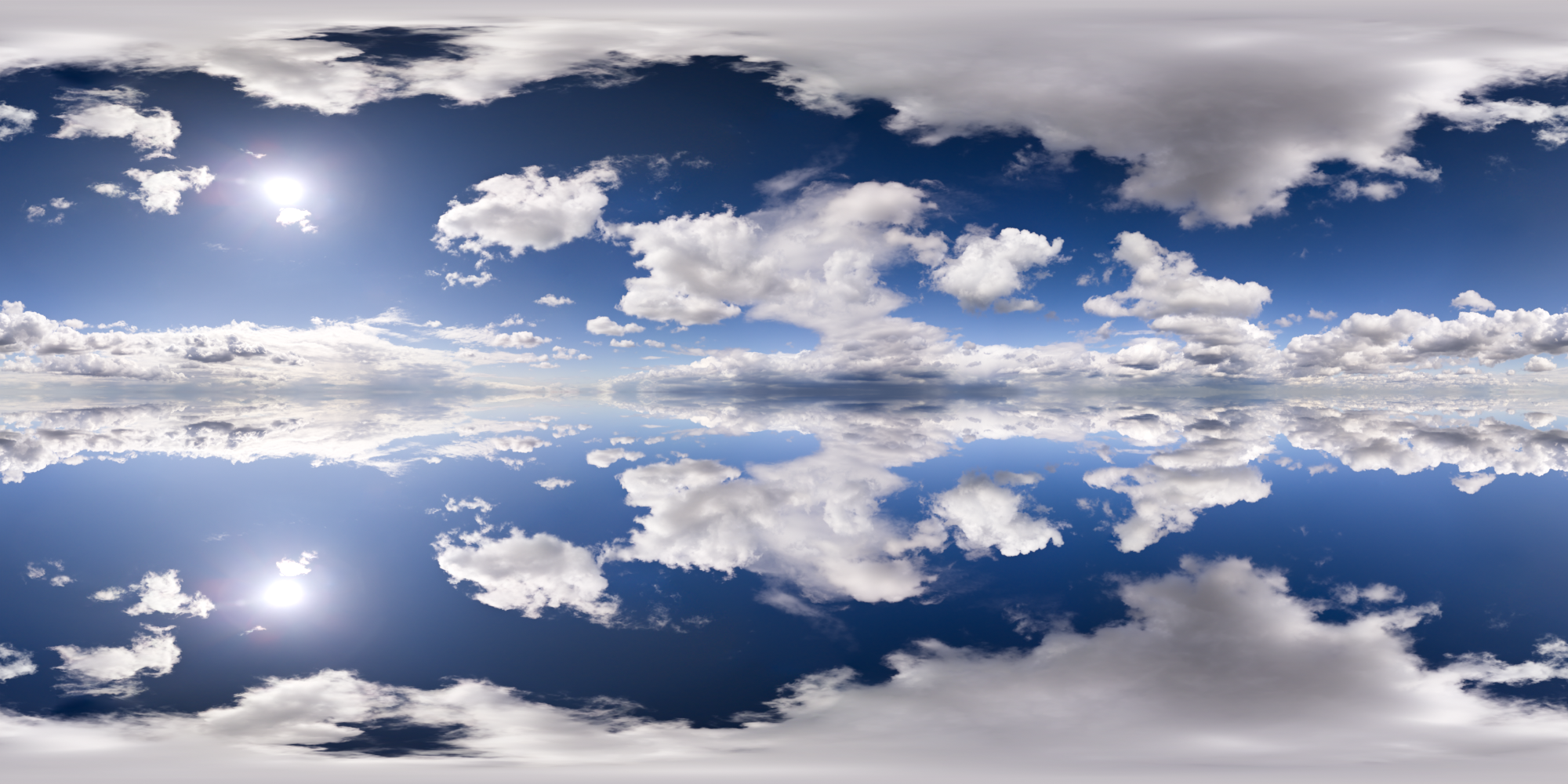 Infinite Real Sky - Sunny Clouds Day | Nature HDRis | BlenderKit