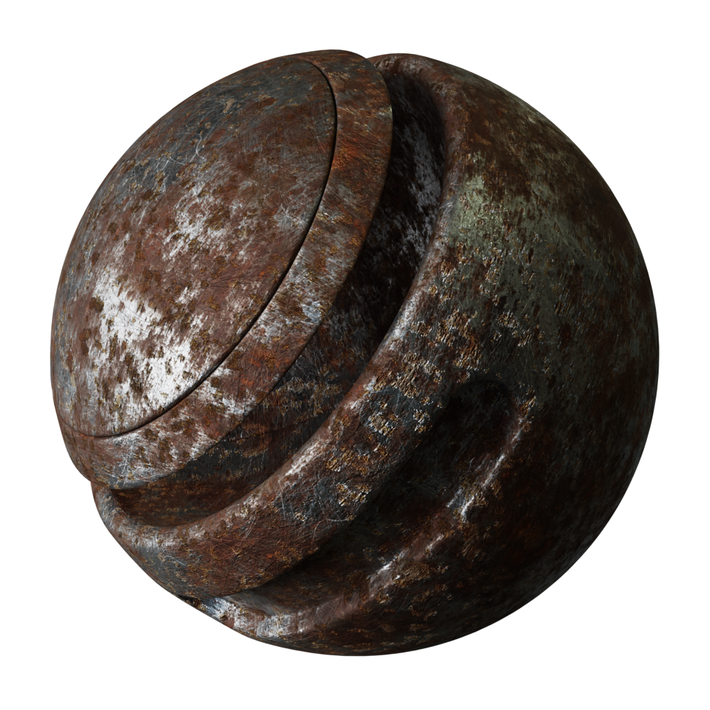 BlenderKit | Download the FREE Rusty Metal material