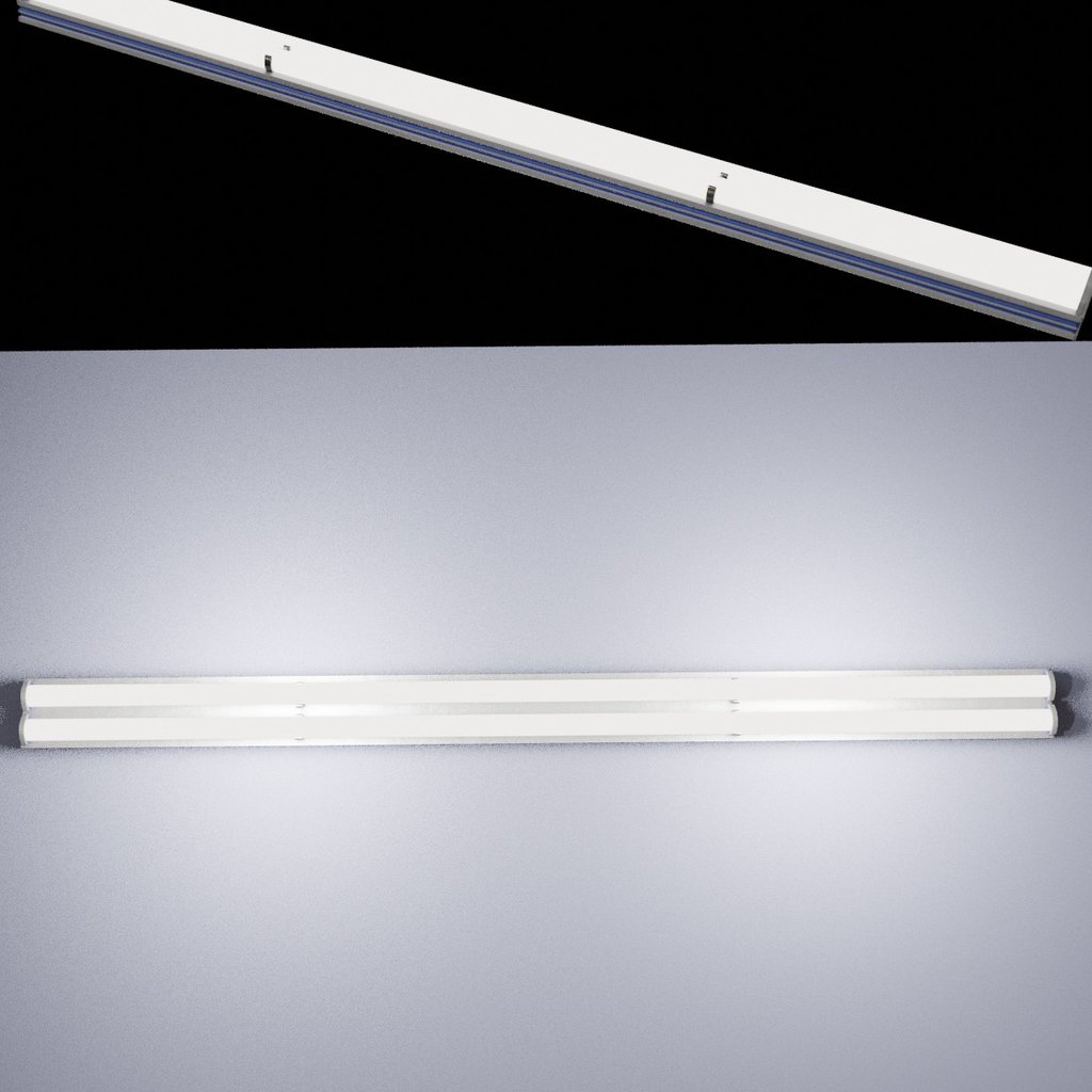 Wall tube lamp | Wall Light models | BlenderKit