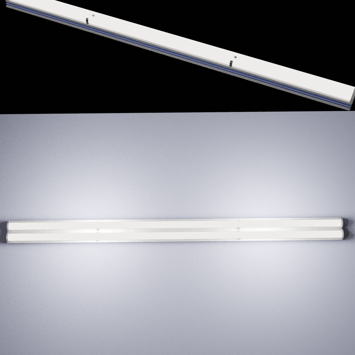 Wall tube lamp | Wall Light models | BlenderKit