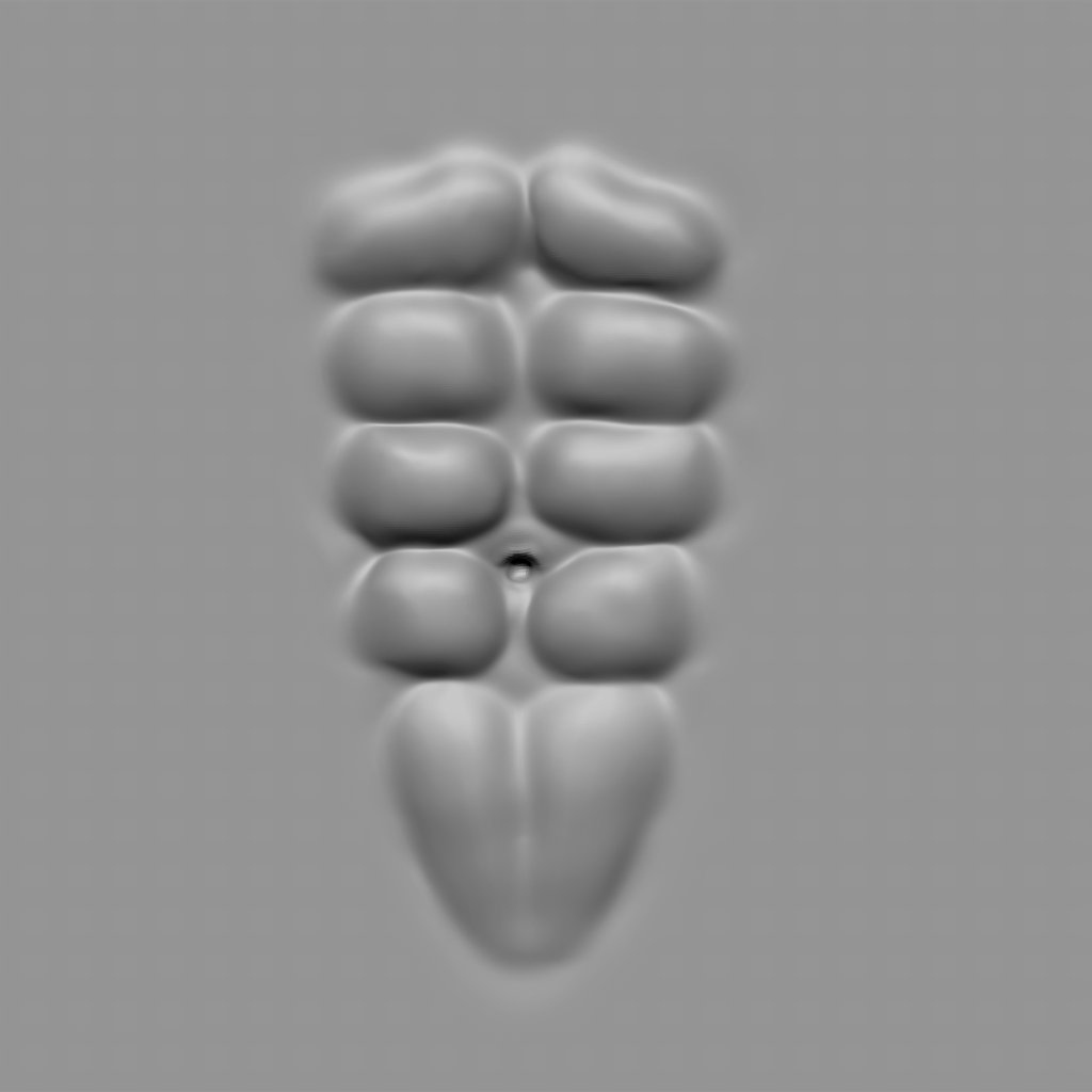 ER Muscle brush 30 | Human Muscle brushes | BlenderKit