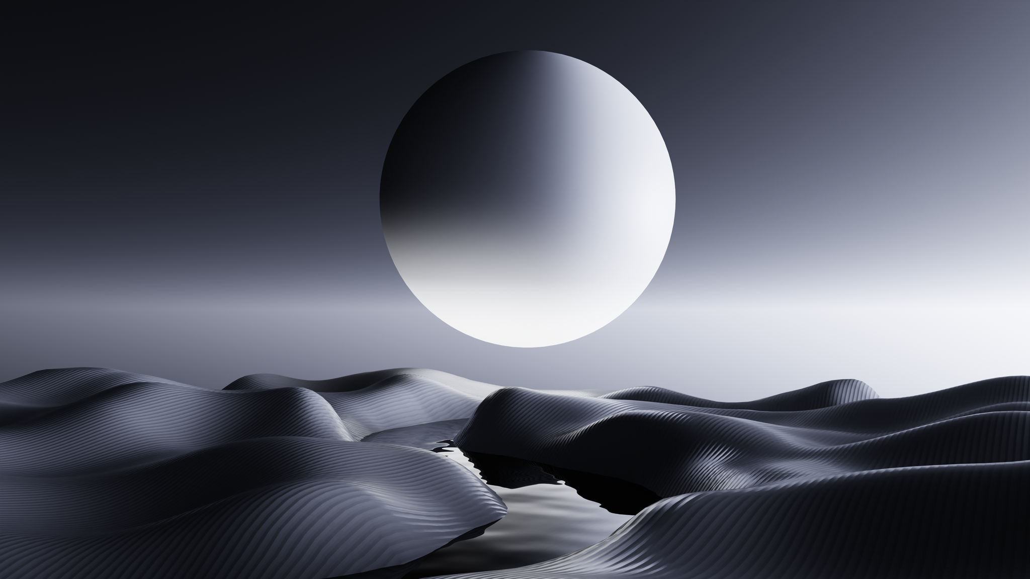 Tranquil Landscape animation | Abstract scenes | BlenderKit