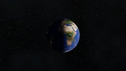 Earth with 8K Textures | Planet models | BlenderKit