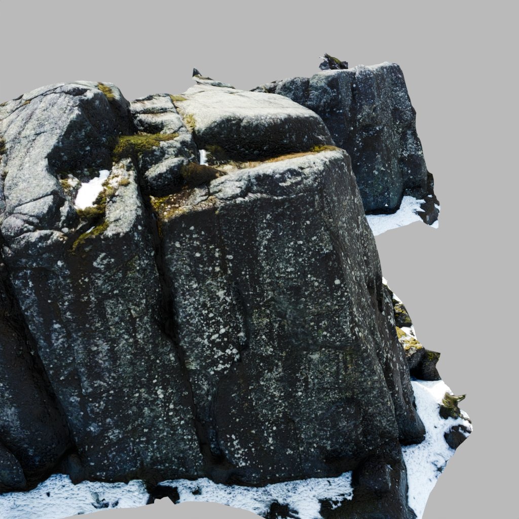Photogrametry Cliff | FREE Environment Elements models | BlenderKit