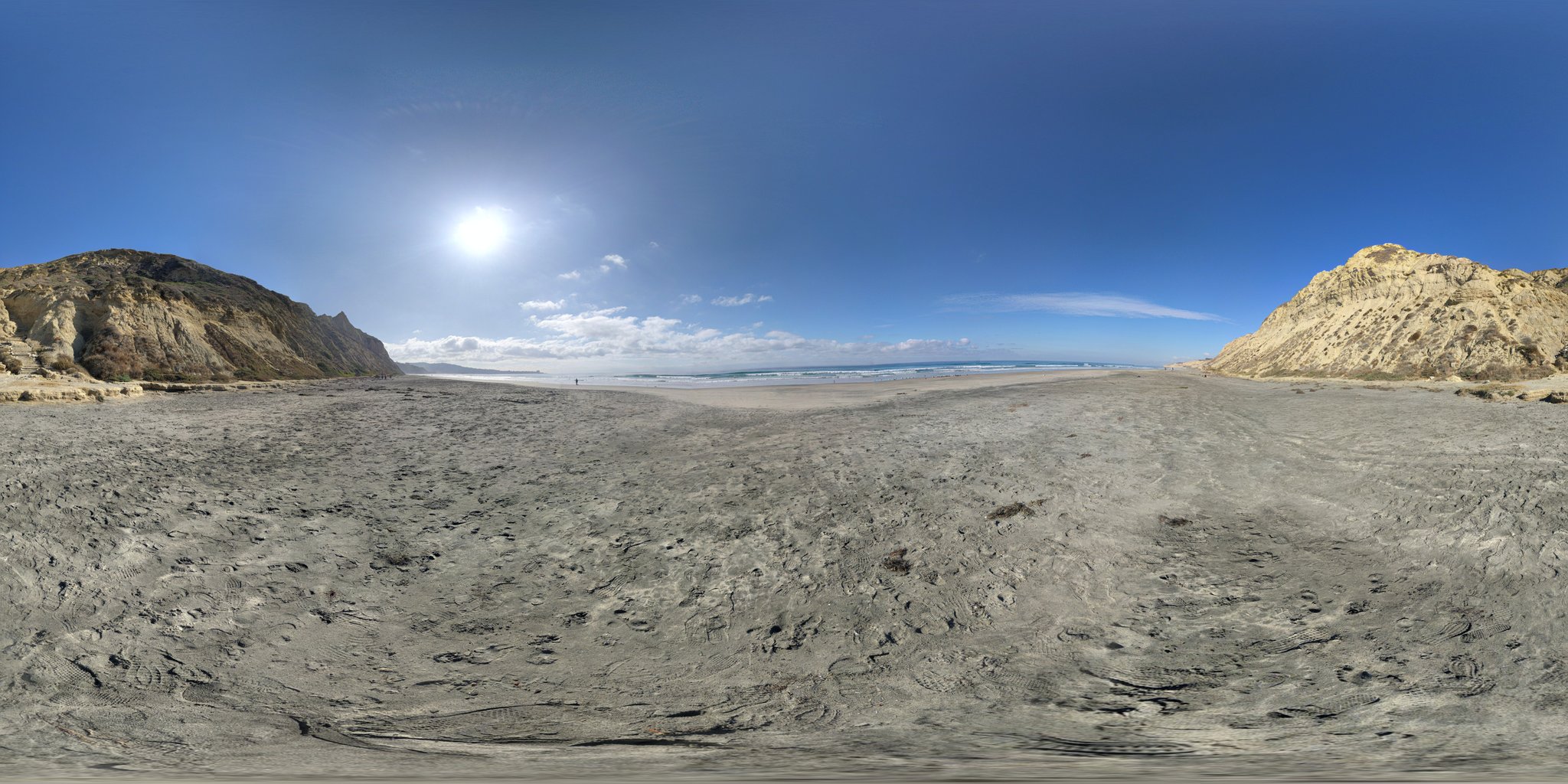 Bluesky Beach Sea | Nature HDRis | BlenderKit