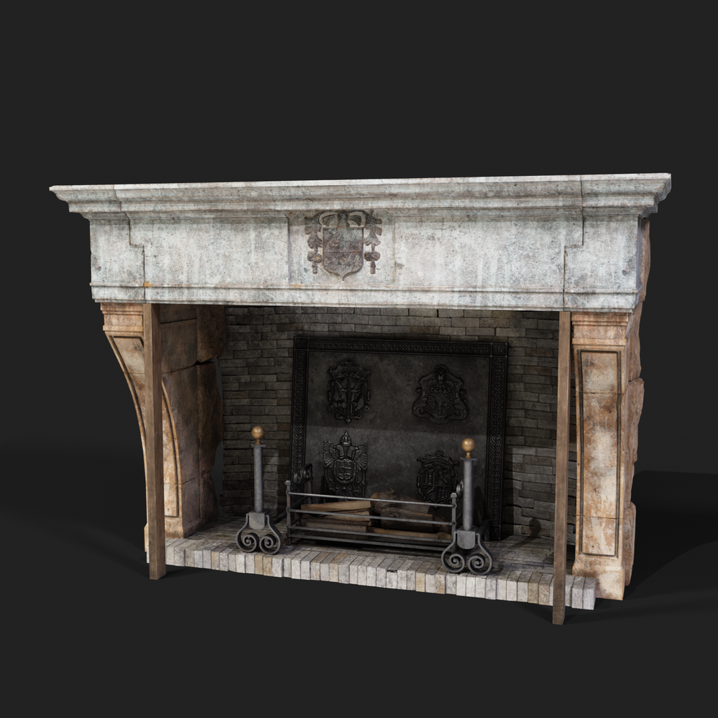 Fireplace | FREE Fireplaces models | BlenderKit