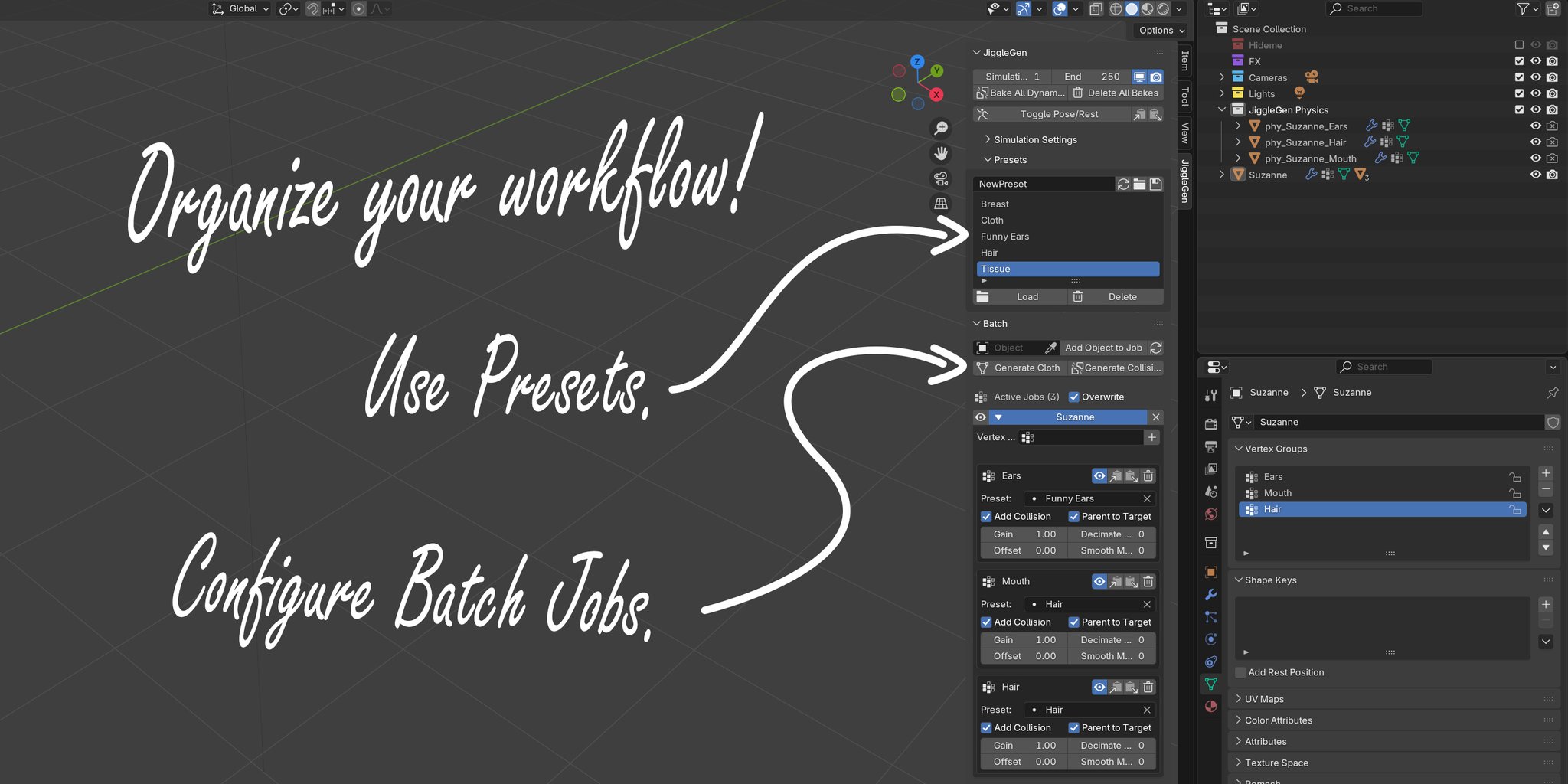JiggleGen | Object add-ons | BlenderKit