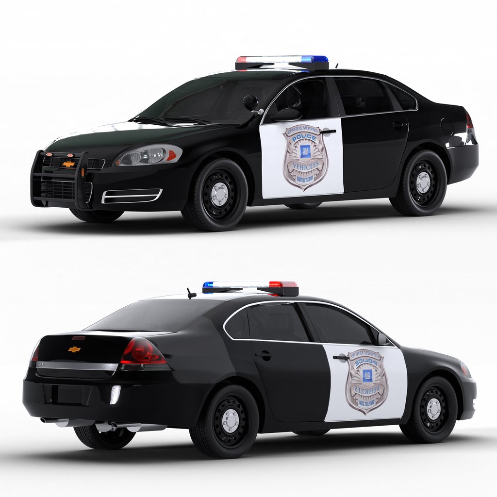Police car | Modern Cars models | BlenderKit