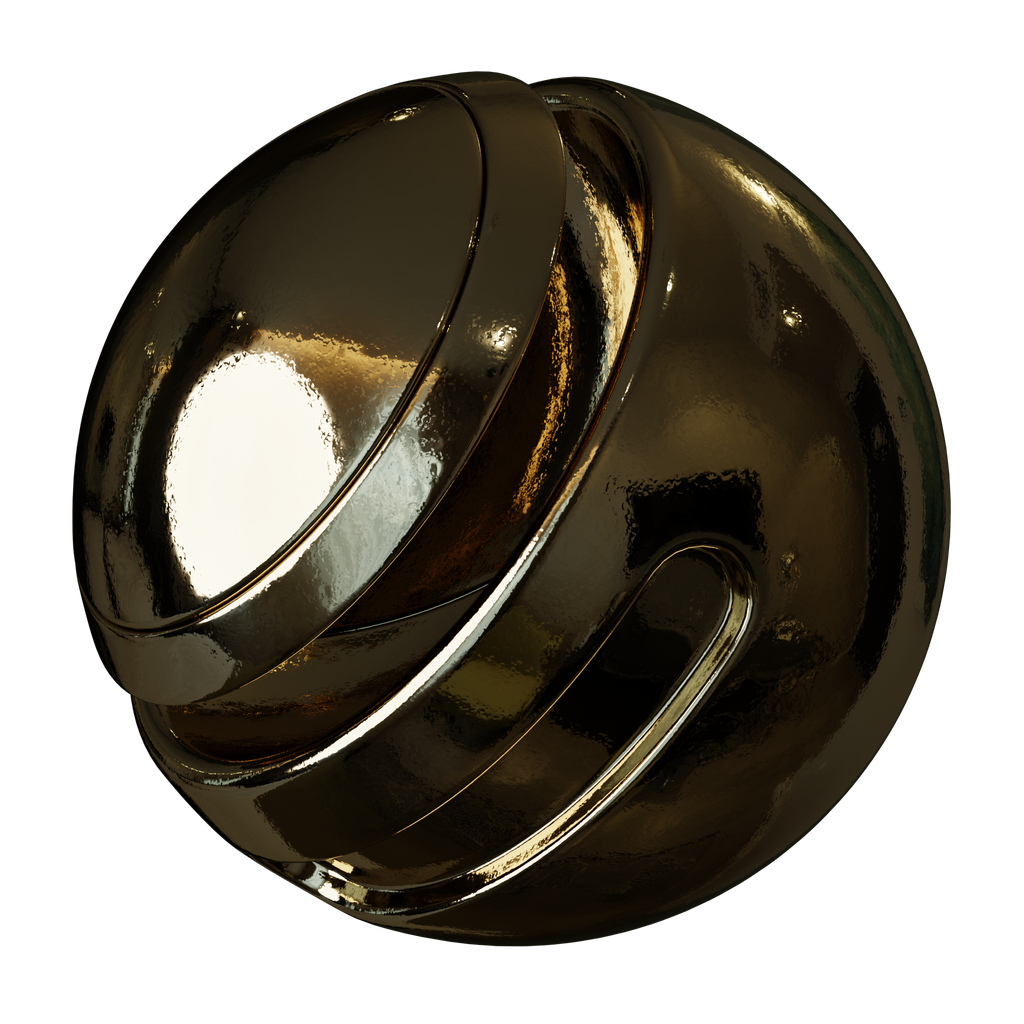 Procedural Gold | FREE metal materials | BlenderKit