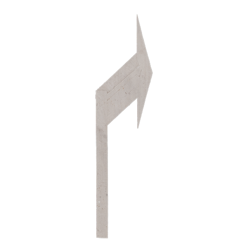 Right Turn Arrow Road Marking | FREE asphalt materials | BlenderKit