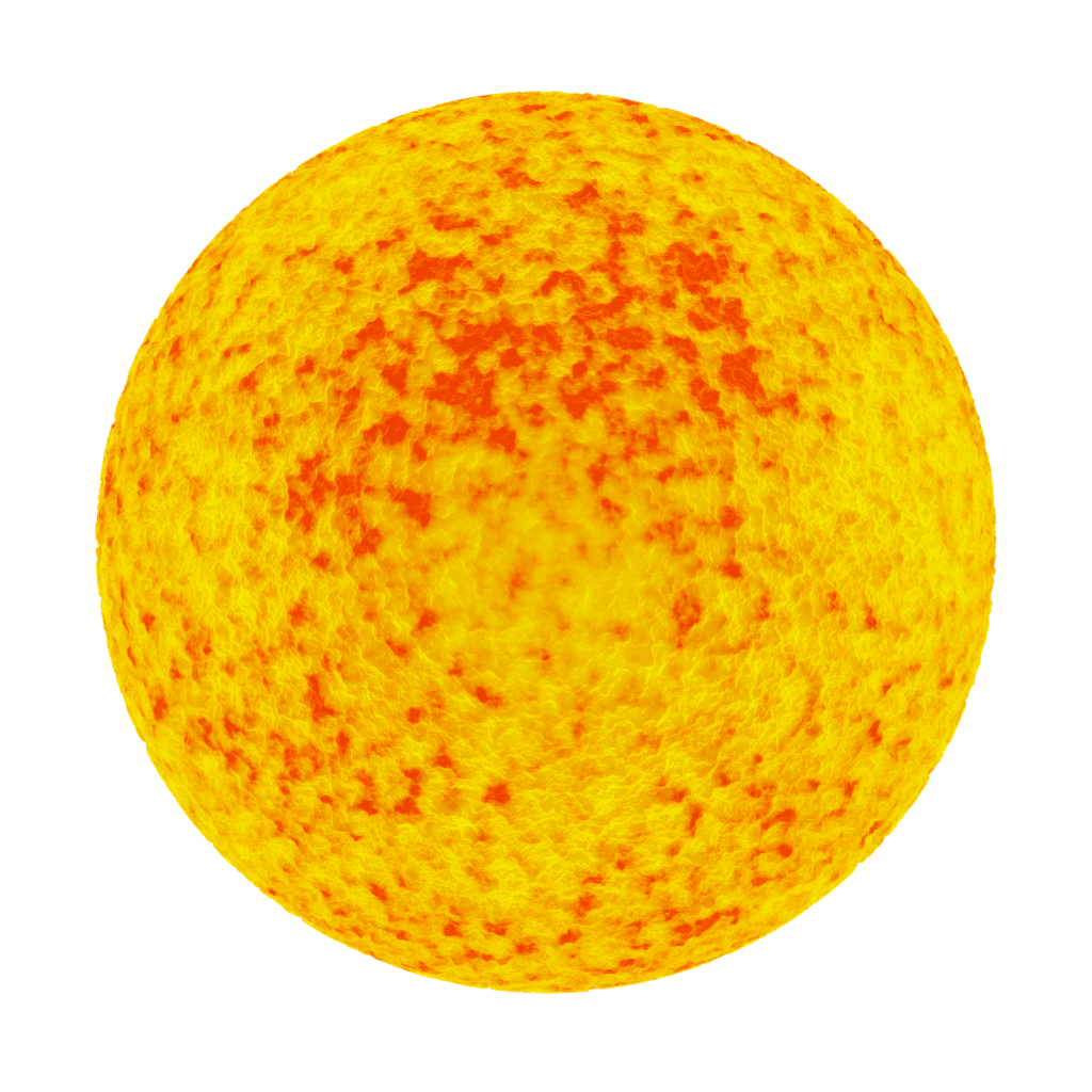 Procedural Sun Material | FREE fx materials | BlenderKit