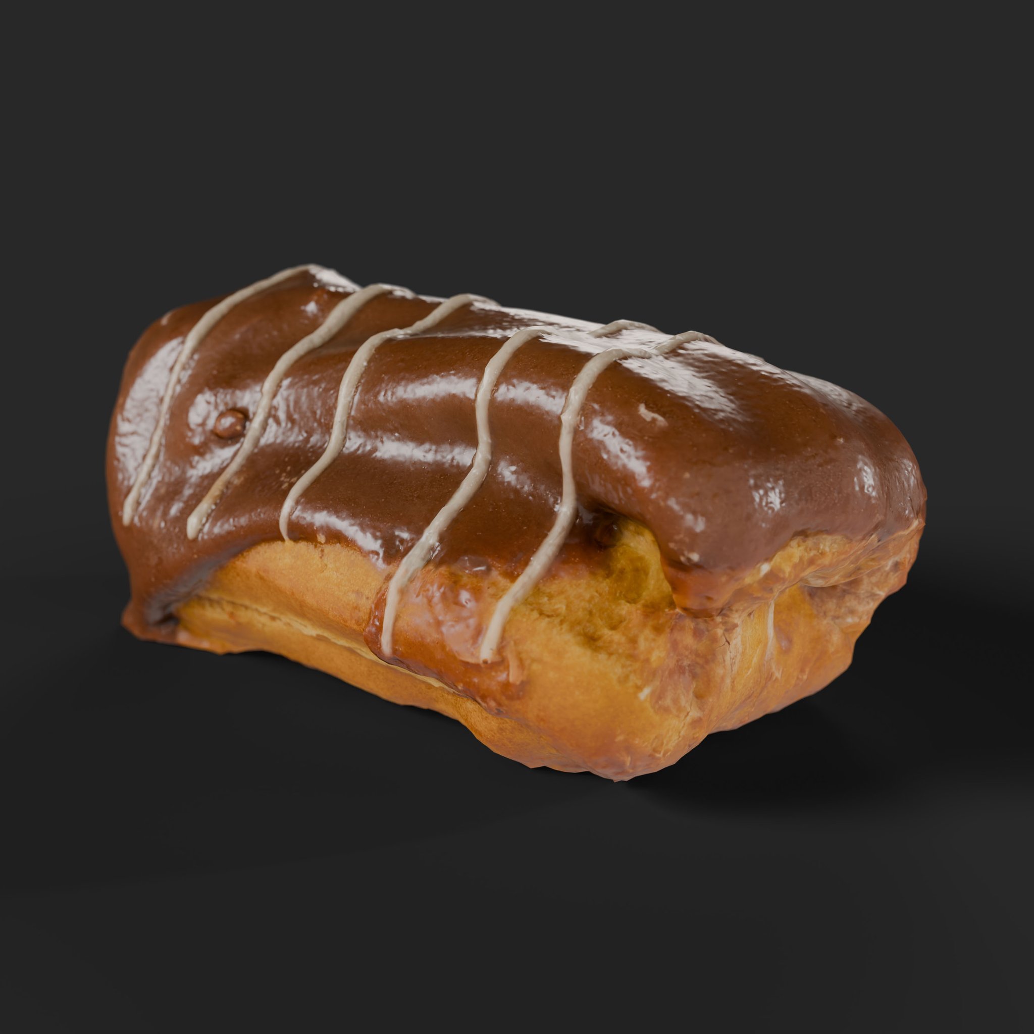 Éclair pastry | FREE Sweets / Desserts models | BlenderKit