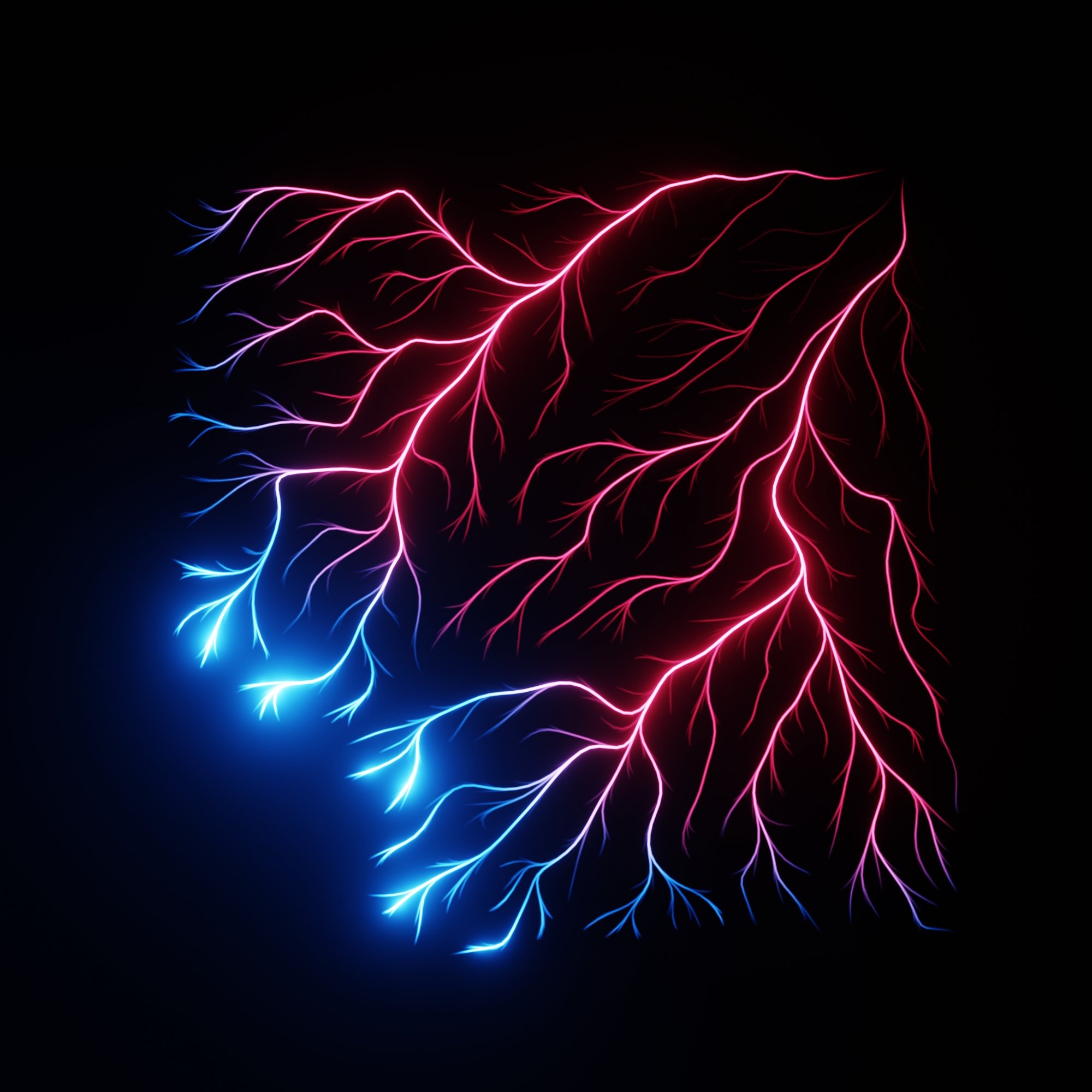 Neon animated abstract loop | 3D Other models | BlenderKit