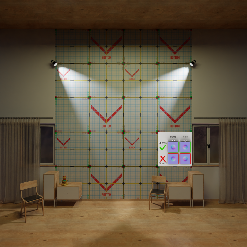 AssetsWallNight | FREE Validation scenes scenes | BlenderKit