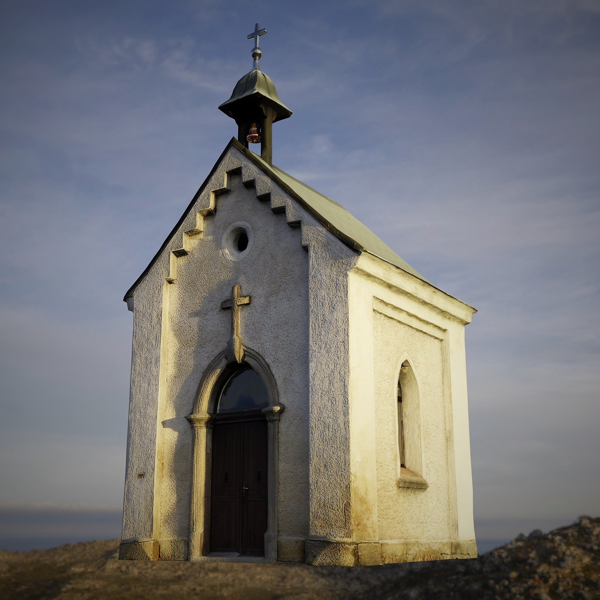 Chapel | FREE Historic Buildings models | BlenderKit